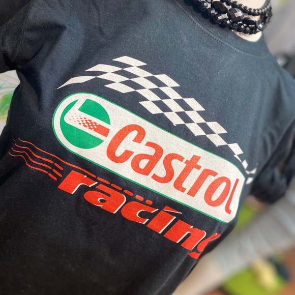 Tops | Castrol Racing Tshirt Super Stylish | Poshmark
